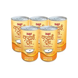 Amul Kadai Doodh Flavoured Milk (Can) - Pack of 5 Price - Buy Online at ...