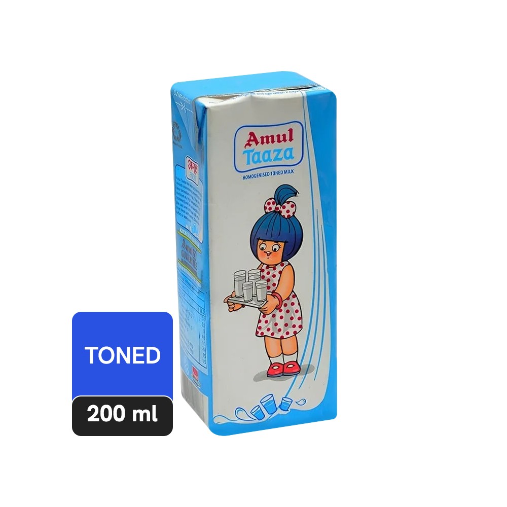 Amul Taaza Toned Milk Price - Buy Online at Best Price in India