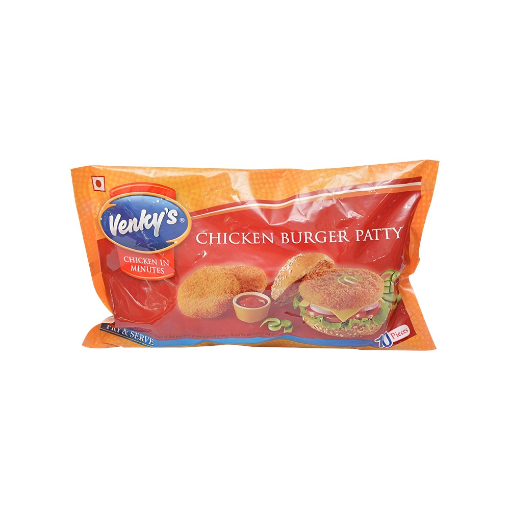 Venky's Chicken Burger Patty (Frozen) Price - Buy Online at Best Price ...