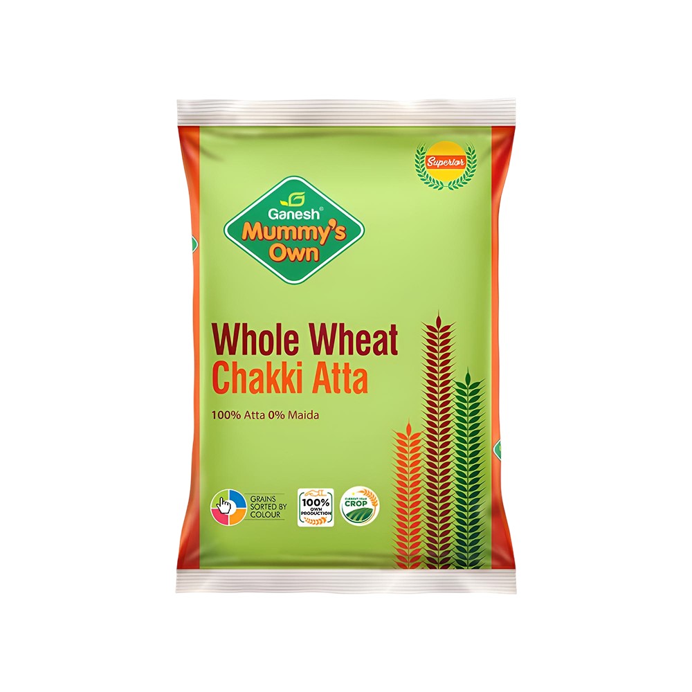 Ganesh Whole Wheat Chakki Atta Price - Buy Online at Best Price in India