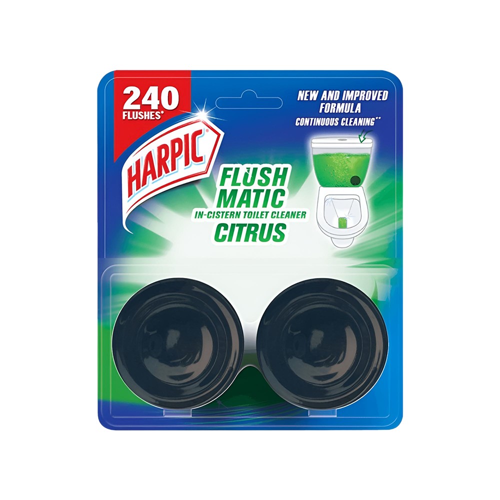 Harpic Flushmatic In-Cistern Toilet Cleaner Block (Citrus) Price - Buy ...