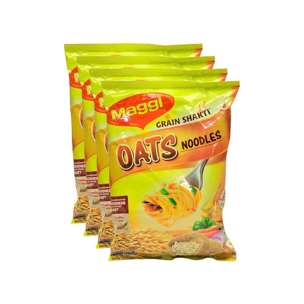 Maggi Nutri-licious Oats Masala Instant Noodles - Pack of 4 Price - Buy ...