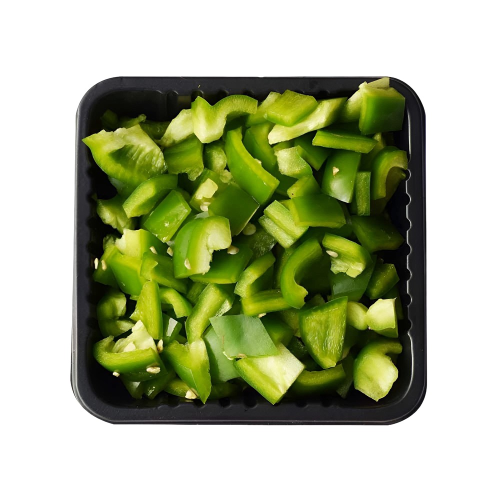 Green Capsicum Diced - by GG (Shimla Mirch) Price - Buy Online at Best ...