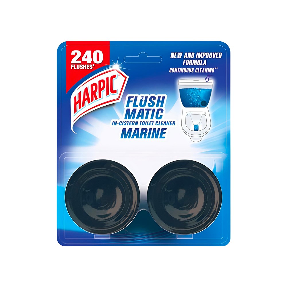 Harpic Flushmatic In-Cister Toilet Cleaner Block (Marine) Price - Buy ...