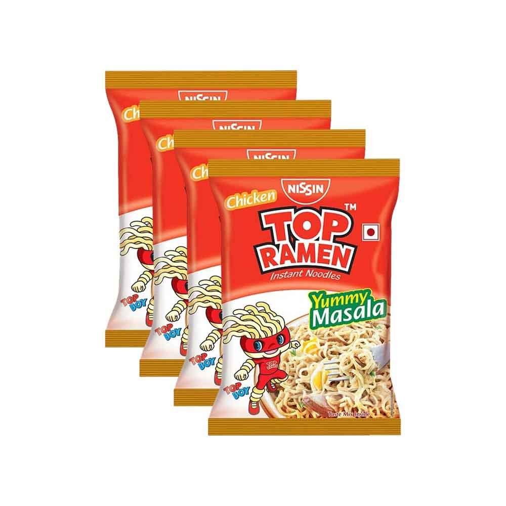 Top Ramen Chicken Flavoured Instant Noodles - Pack of 4 Price - Buy ...