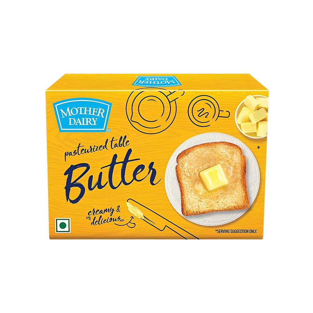 Mother Dairy Salted Butter Price - Buy Online at ₹58 in India