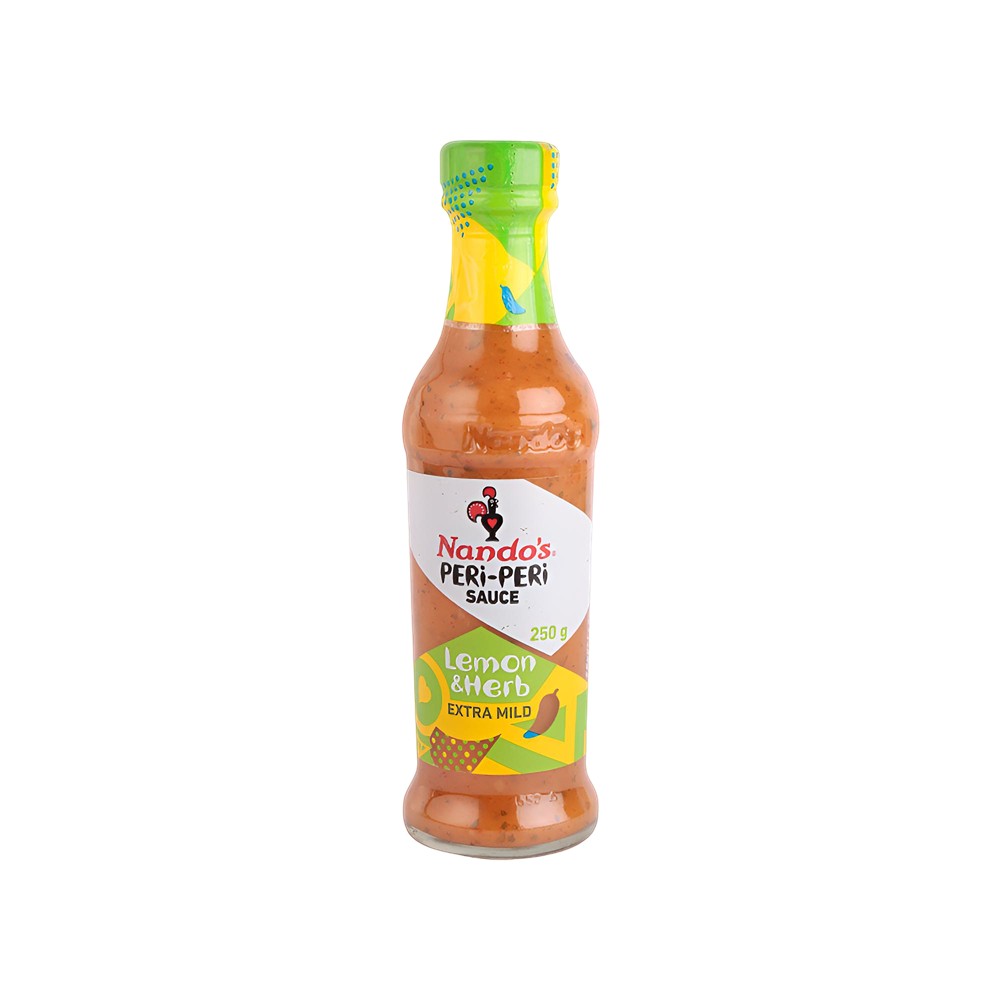 Nando's Lemon & Herb Peri Peri Sauce (Extra Mild) Price - Buy Online at ...