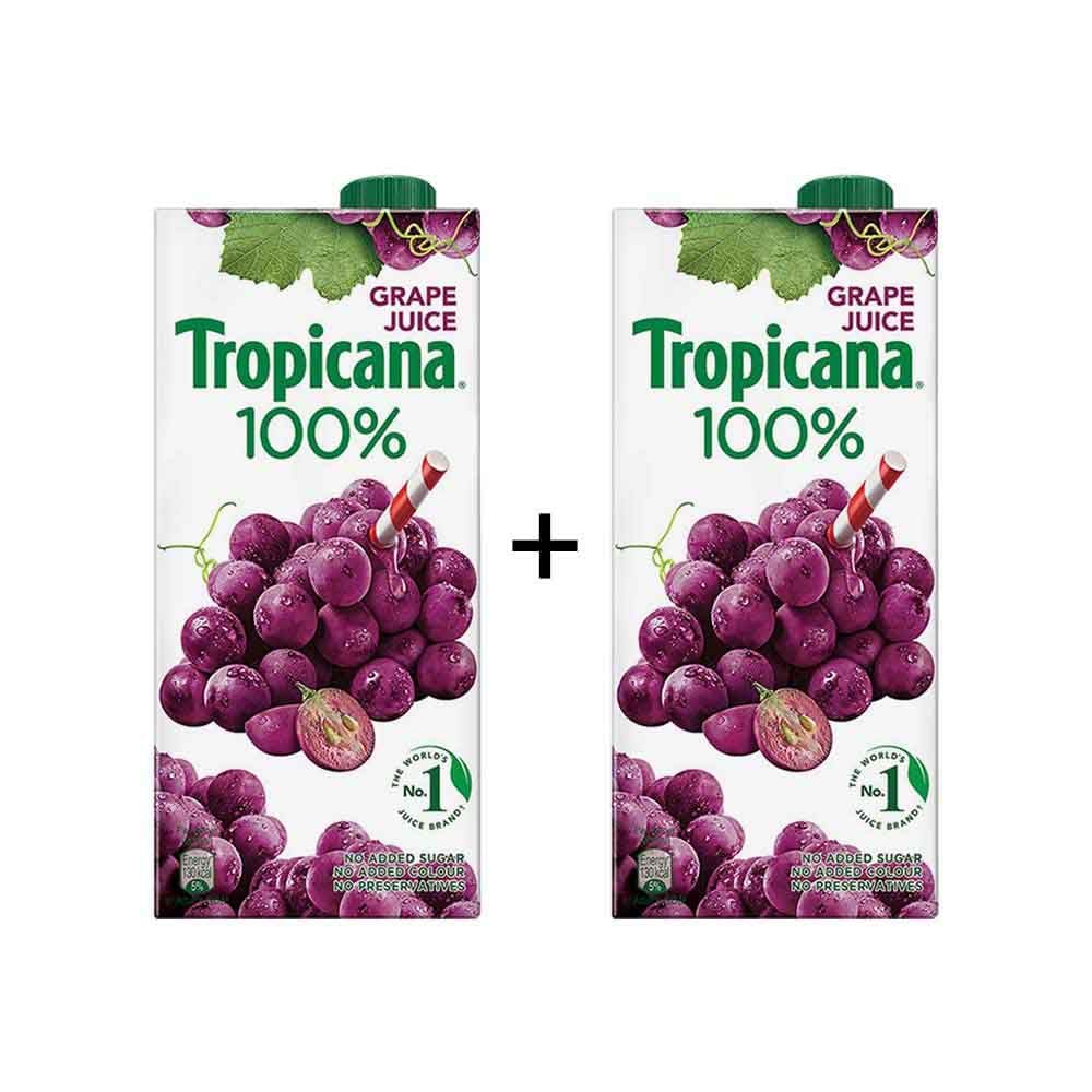 Tropicana 100% Grape Juice - Pack of 2 Price - Buy Online at Best Price ...