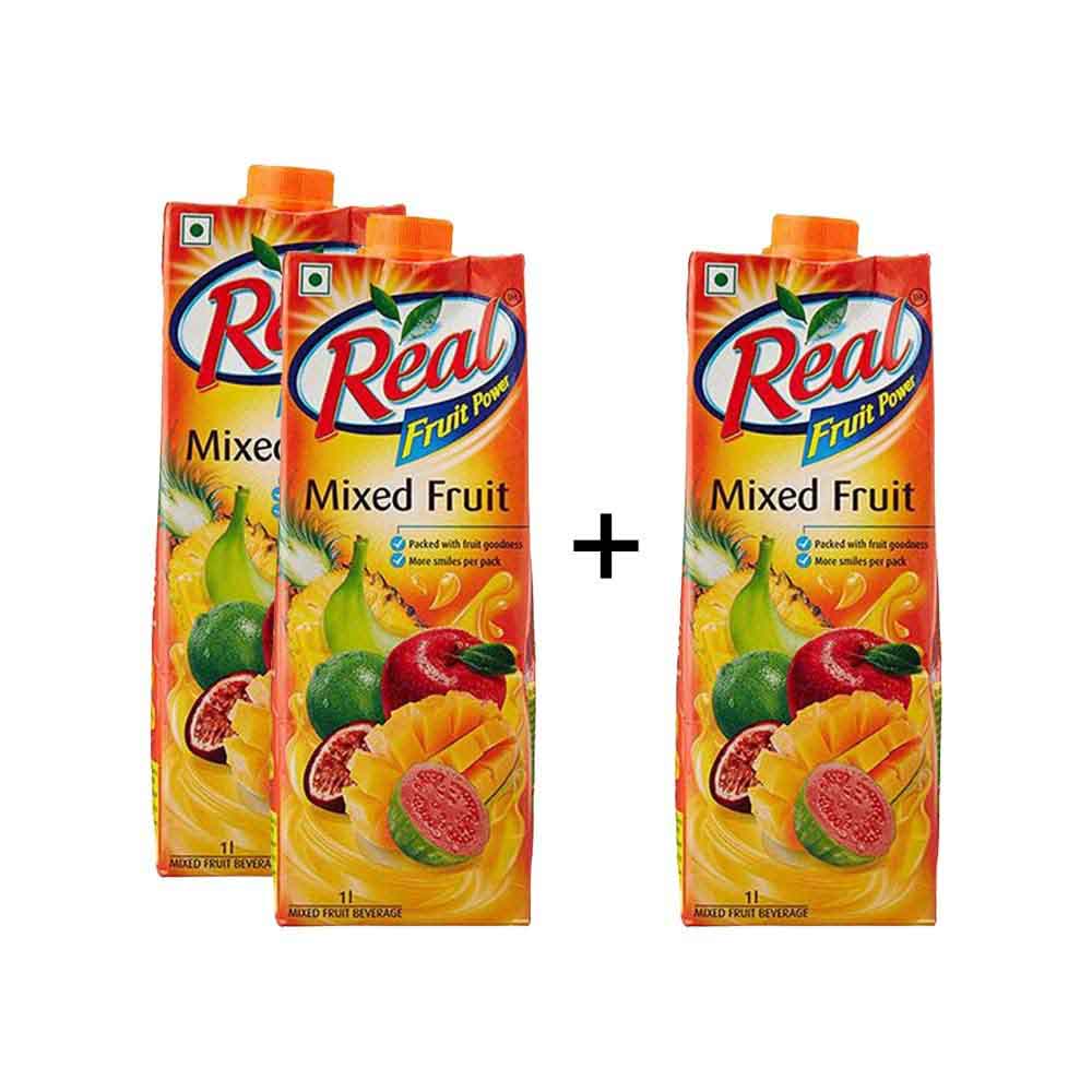Real Fruit Power Mixed Fruit Juice 1 l - Buy 2 Get 1 Free Price - Buy ...
