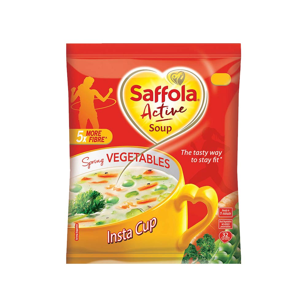 Saffola Active Instant Spring Vegetable Soup - Buy 3 Get 3 Free Price ...