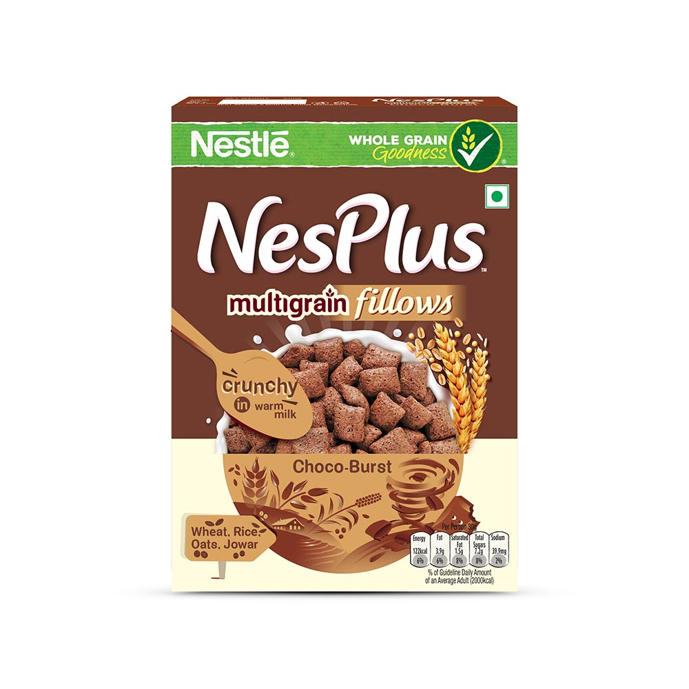 Nestle NesPlus Choco Burst Multigrain Fillows Cereal Price - Buy Online ...