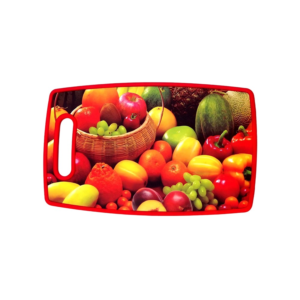 Triones Plastic Chopping Board (Red and Green) Price - Buy Online at ...