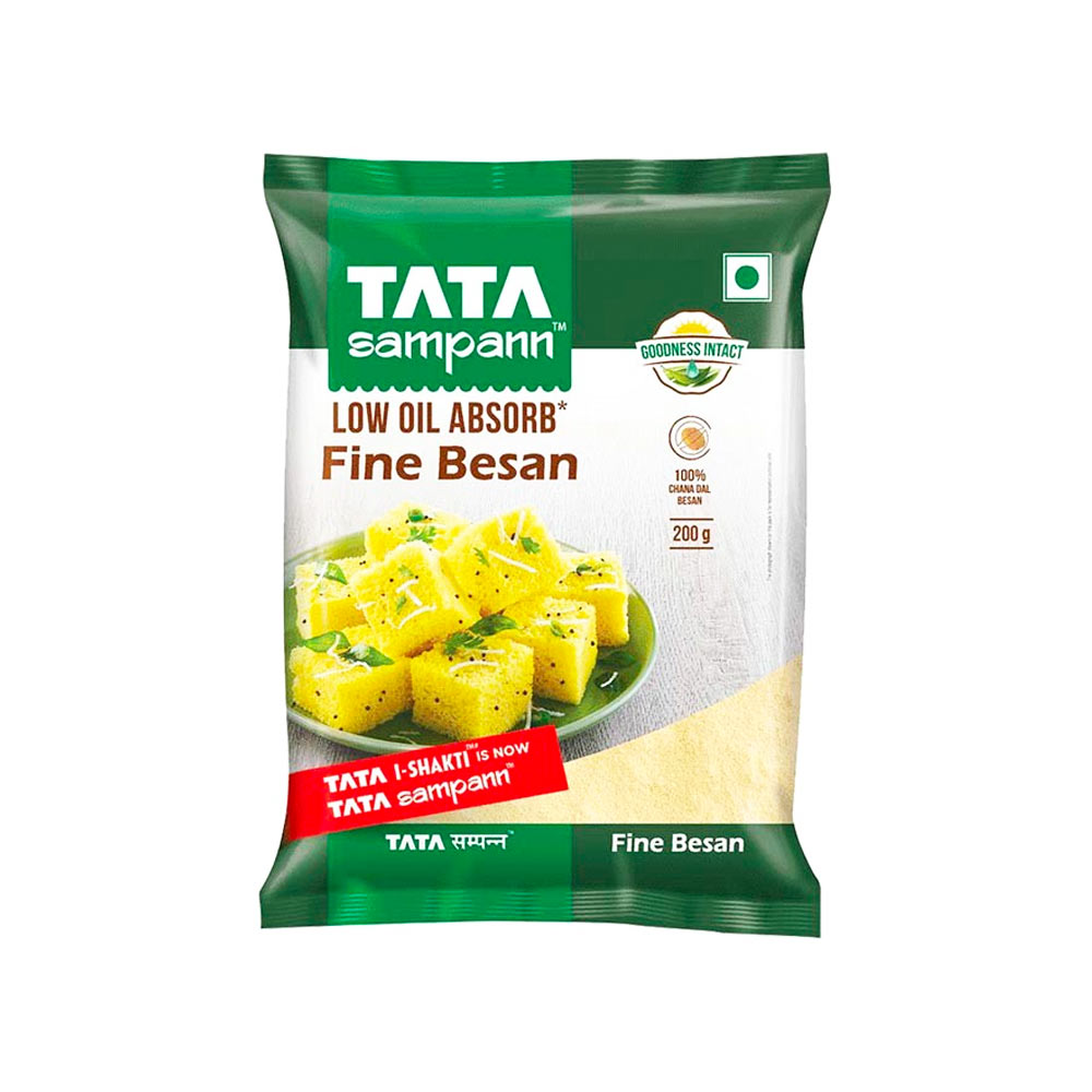 Tata Sampann 100% Chana Dal Fine Besan/Gram Flour Price - Buy Online at ...