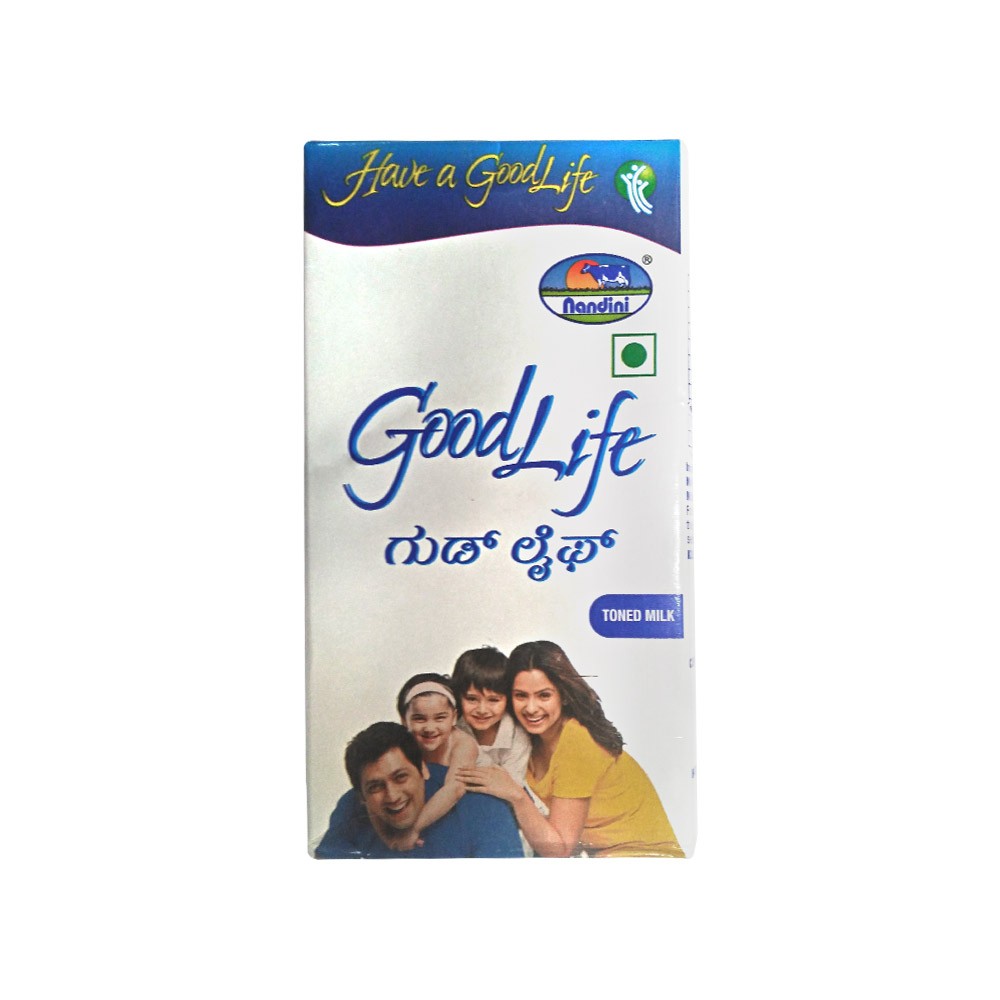 Nandini Goodlife Toned Milk - Pack of 10 Price - Buy Online at Best ...
