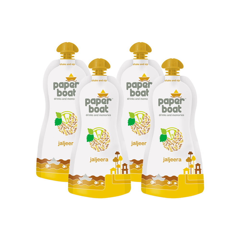 paper boat Jaljeera, Refreshing Summer Fruit Drink - Pack of 4 Price ...
