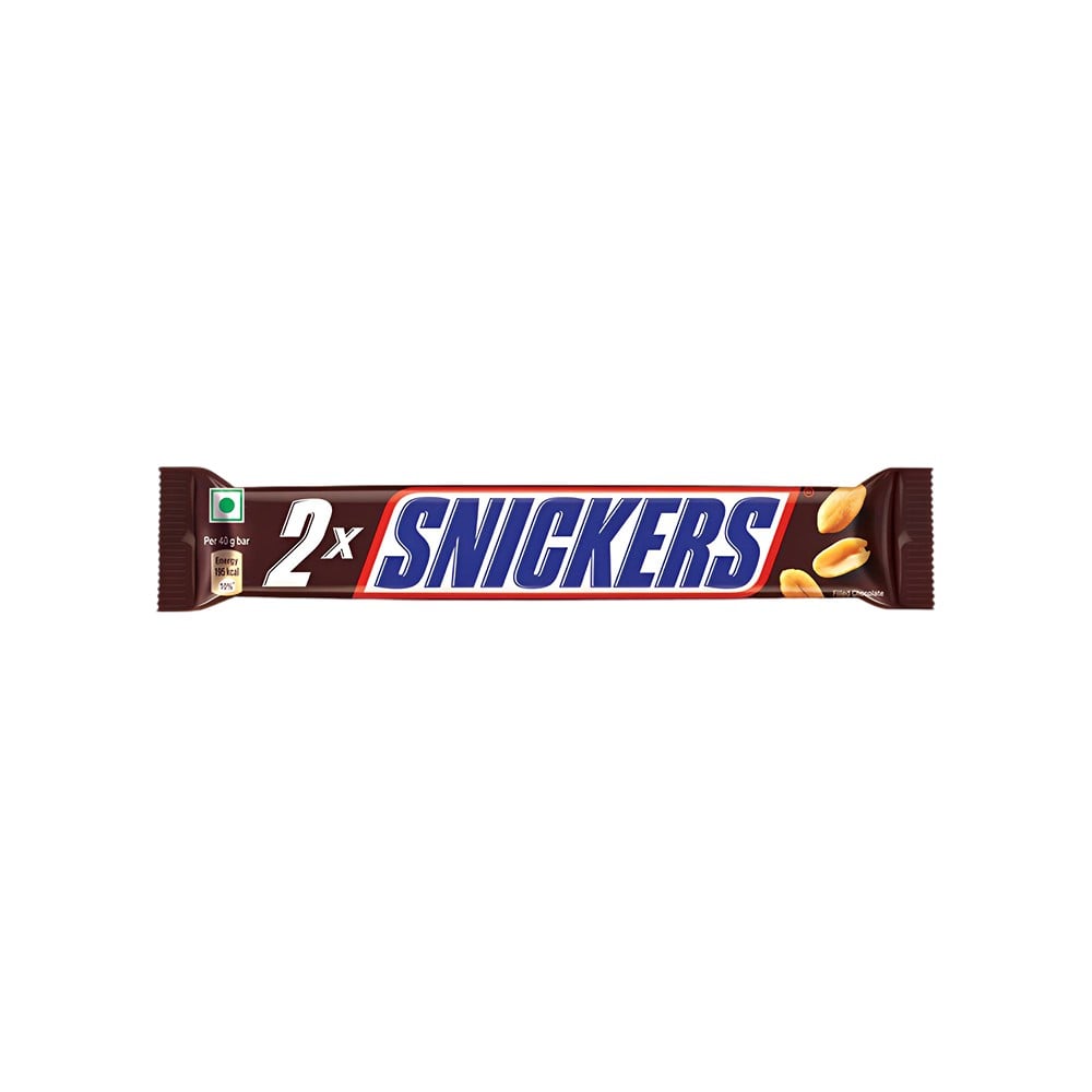 Snickers Peanut Filled Bar (2 x 40 g) Price - Buy Online at Best Price ...