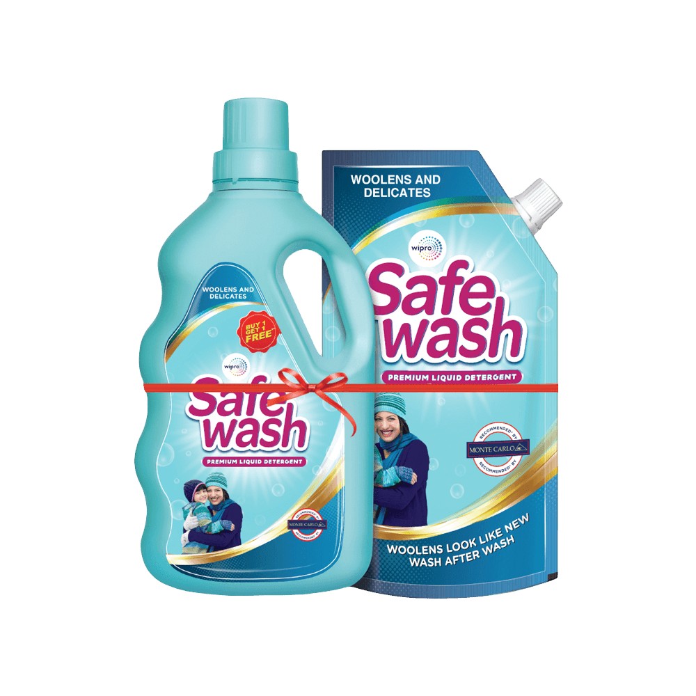 Wipro Safewash Woollen Liquid Detergent - Buy 1 Get 1 Free Price - Buy ...