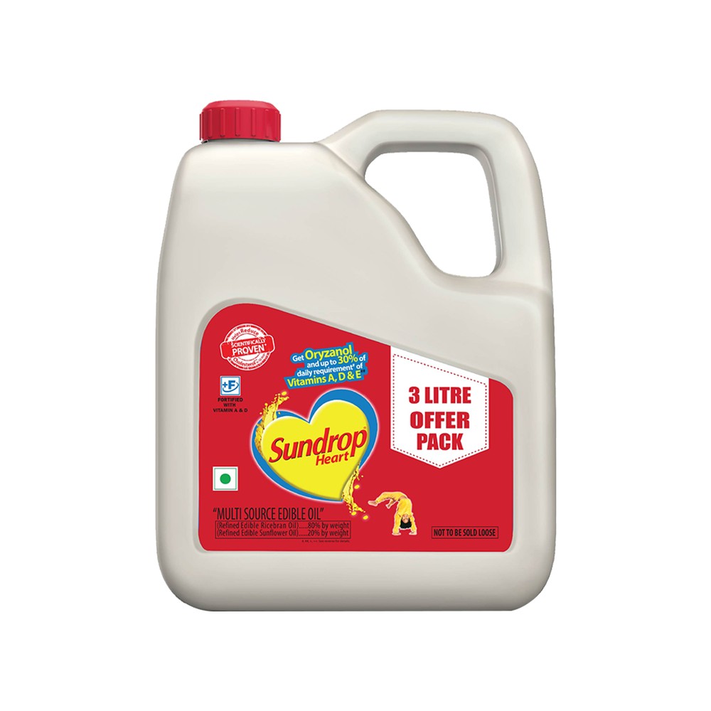 Sundrop Heart Blended Cooking Oil Price - Buy Online at Best Price in India