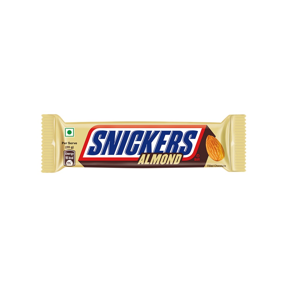 Snickers Almond Filled Bar Price - Buy Online at ₹53 in India