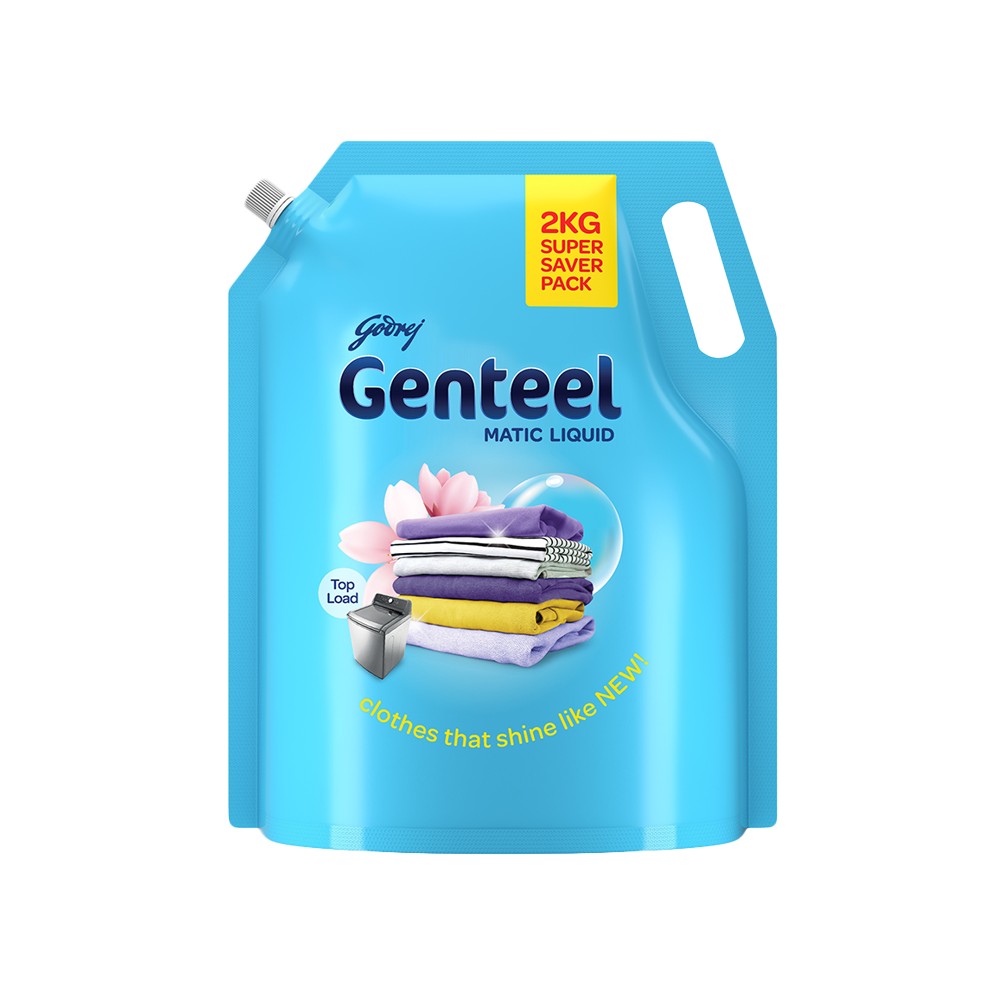 Genteel Matic Liquid Detergent Top Load 2 kg Price - Buy Online at ₹267 ...
