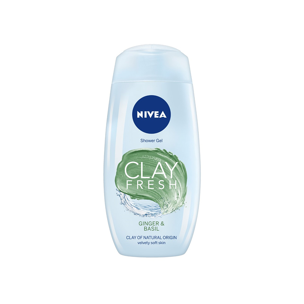 Nivea Clay Fresh Ginger & Basil Shower Gel - Buy 2 Get 1 Free Price ...