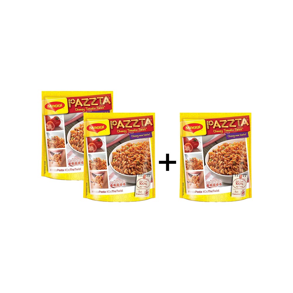 Maggi Cheesy Tomato Twist Instant Pasta - Buy 2 Get 1 Free Price - Buy ...