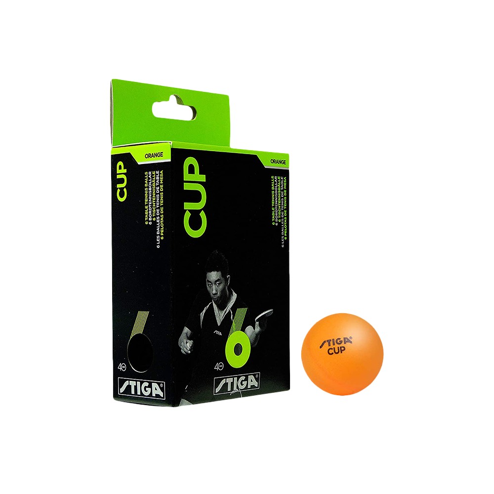 Cosco Stiga Cup Table Celluloid Ball Tennis Ball (Orange) Price - Buy ...