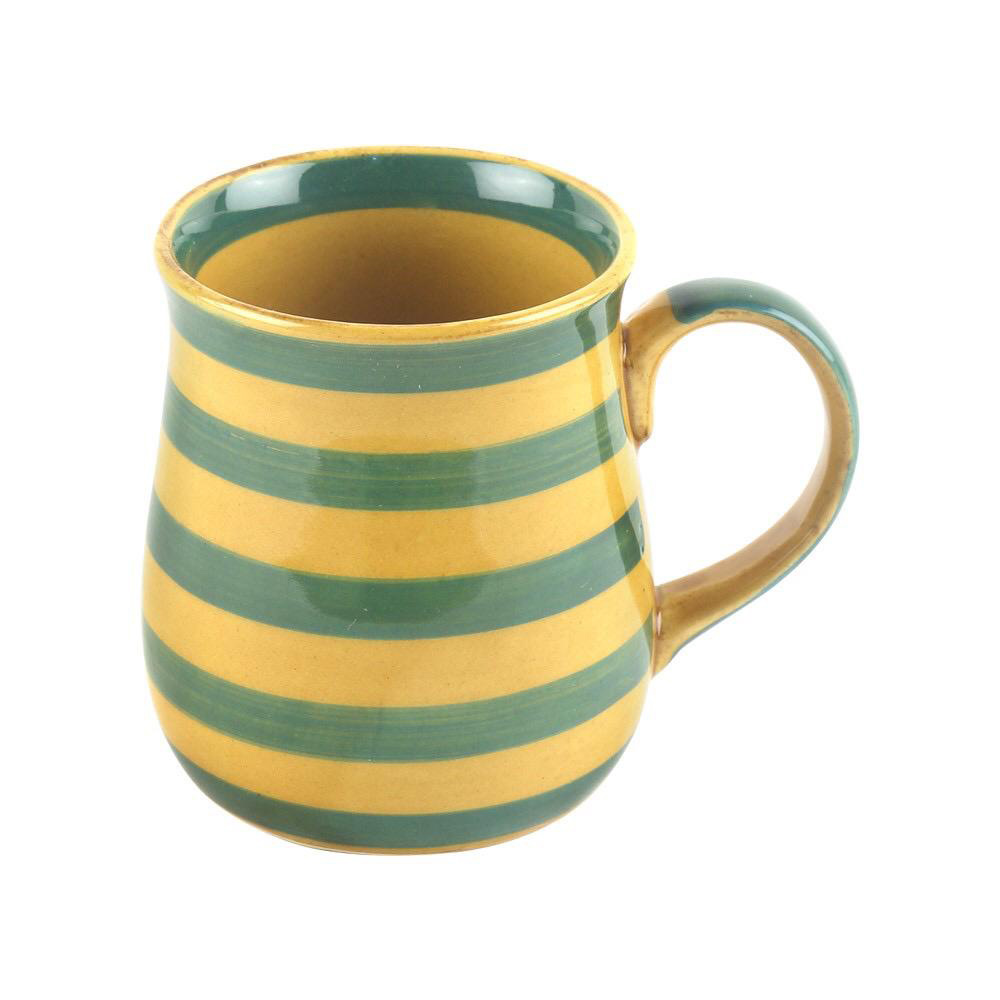 Grofers Happy Home Stoneware Milk Mug (260 ml, Assorted) Handcrafted ...