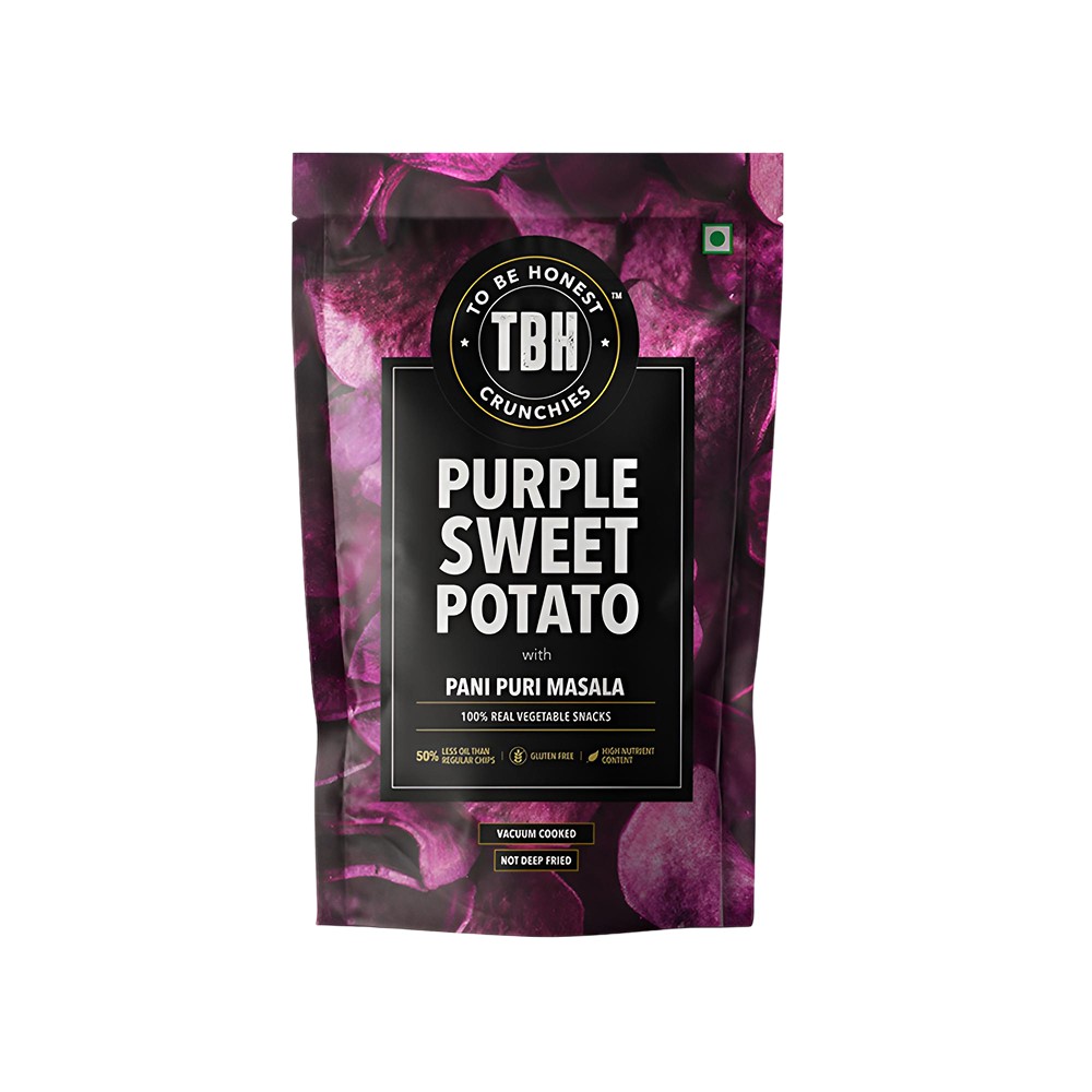 To Be Honest Purple Sweet Potato Chips with Pani Puri Masala Price ...