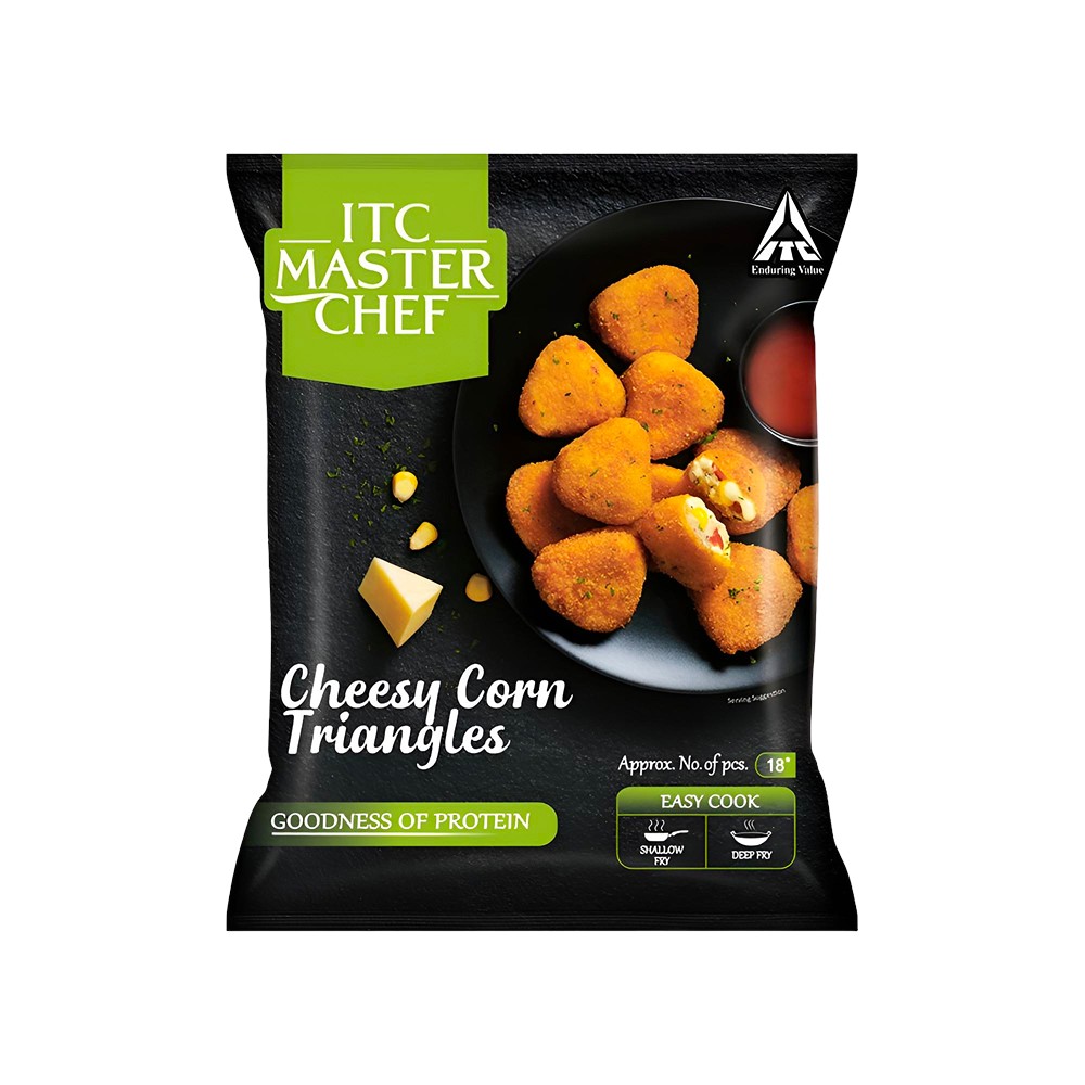 ITC Master Chef Corn Cheesy Triangle (Frozen) Price - Buy Online at ...