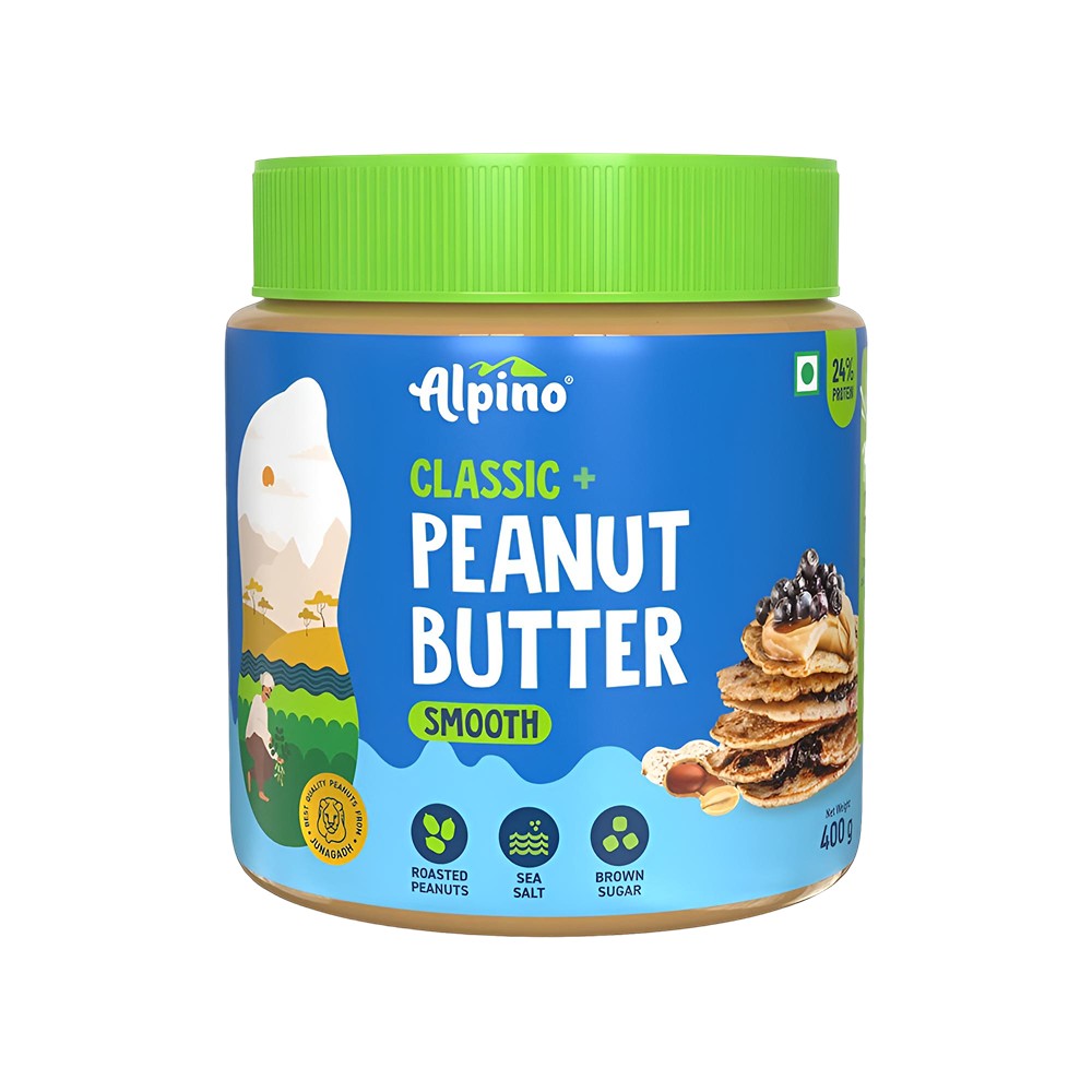 Alpino Classic Smooth Creamy Peanut Butter Price - Buy Online at Best ...