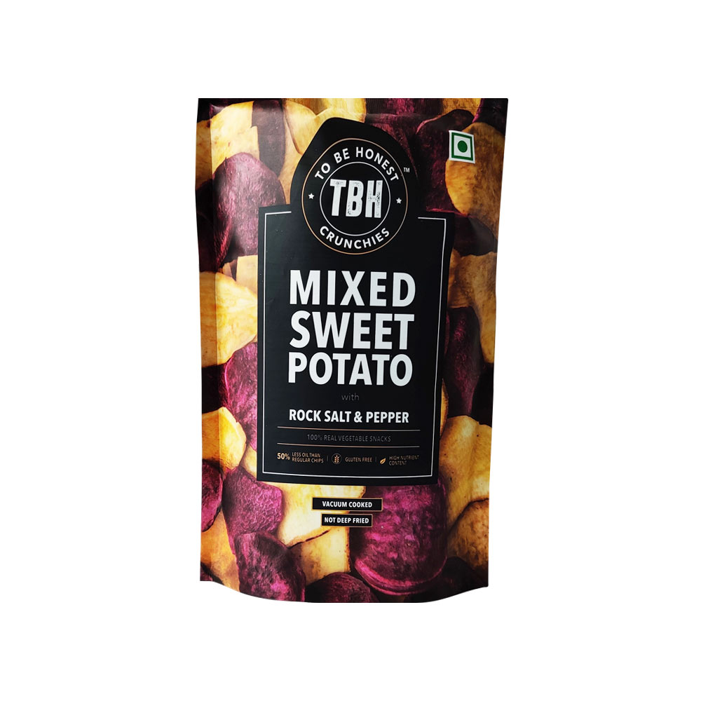 To Be Honest Mixed Sweet Potato with Rock Salt & Pepper Chips - Buy 2 ...