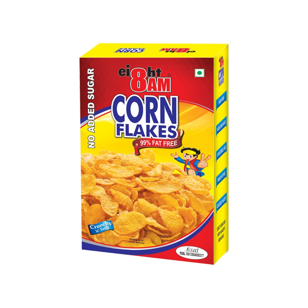 8AM No Added Sugar 99% Fat Free Corn Flakes Price - Buy Online at Best ...