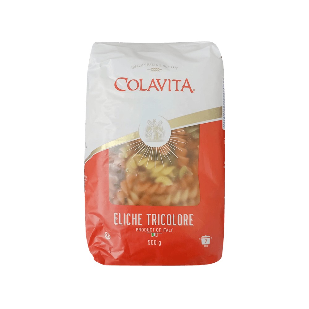 Colavita Tricolour Eliche Italian Decorative Sahpe Pasta Price - Buy ...