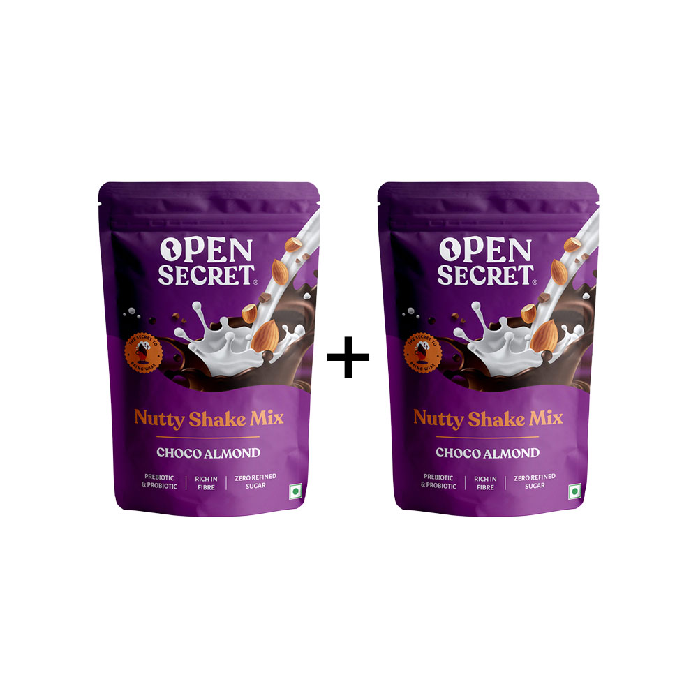 Open Secret Nutty Shake Drink Mix ((Choco Almond)) - Buy 1 Get 1 Free ...