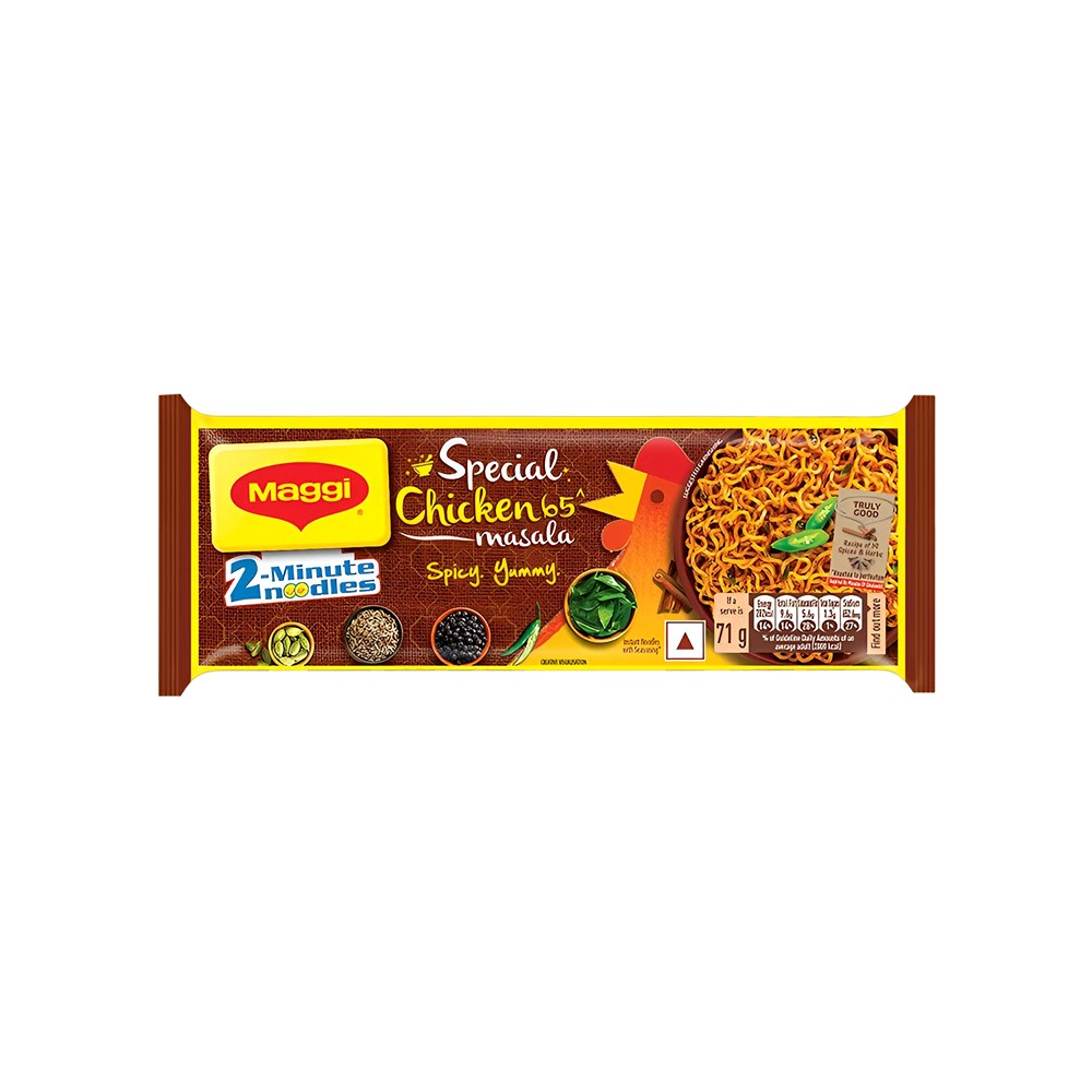 Maggi Special Chicken65 Masala Flavoured Instant Noodles Price - Buy ...