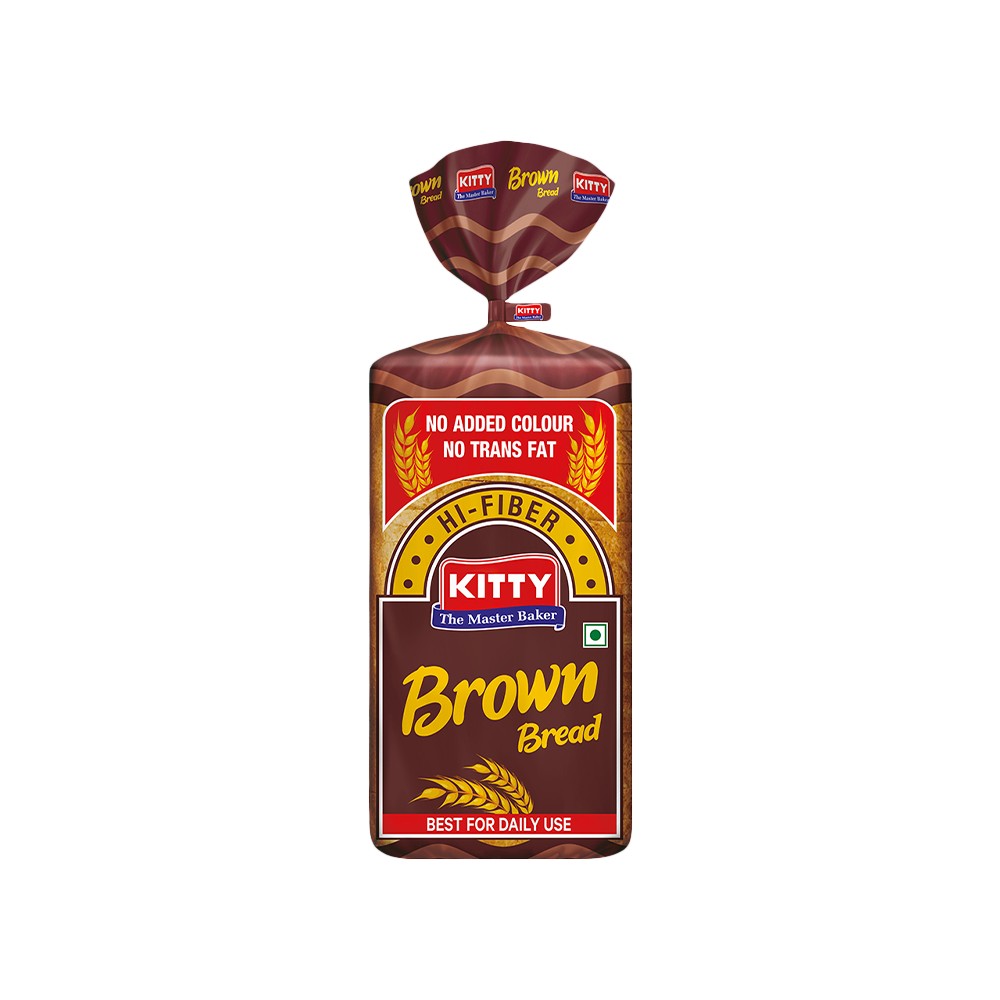 Kitty Hi-Fiber Brown Bread Price - Buy Online at Best Price in India