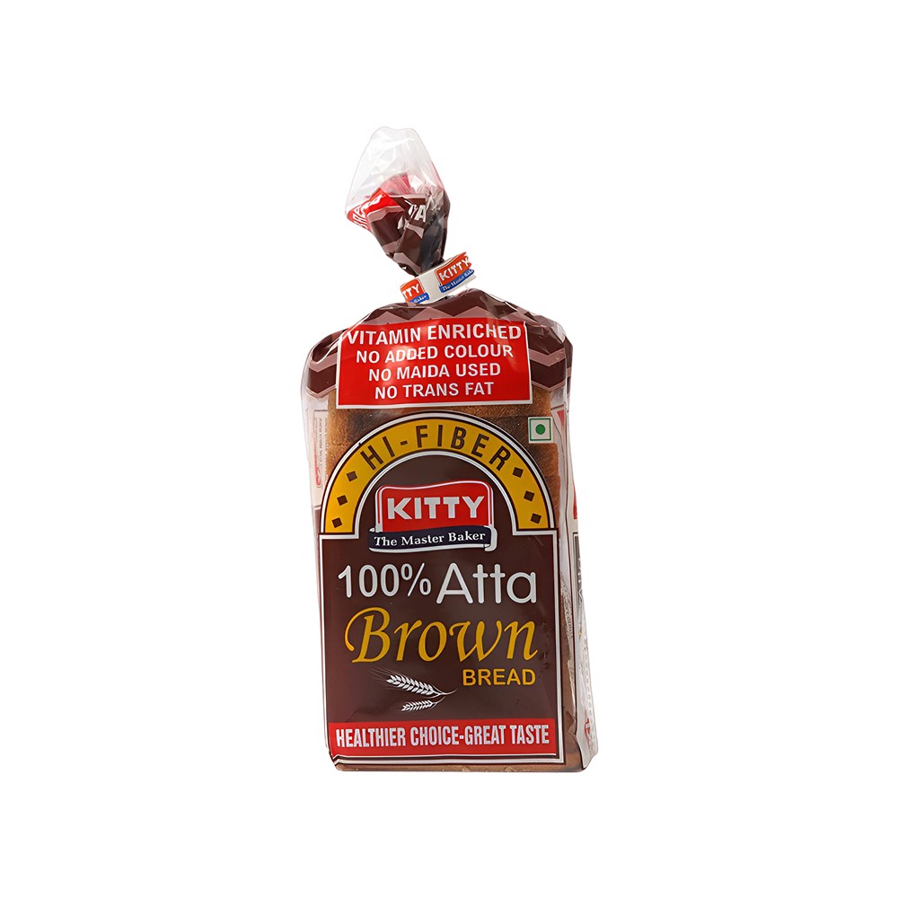 Kitty Hi-Fiber Brown Bread Price - Buy Online at Best Price in India
