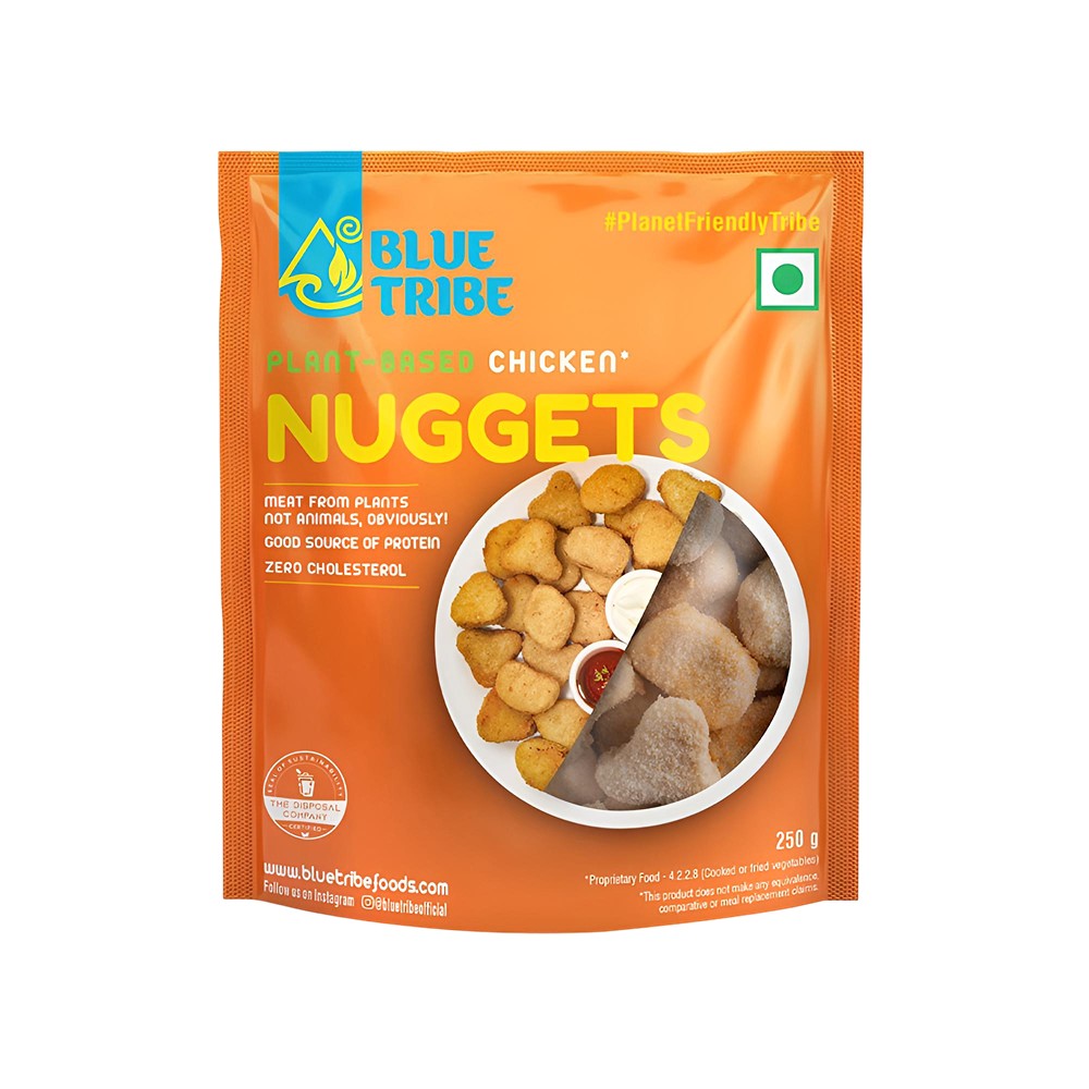 Blue Tribe Foods Plant Based Chicken Nuggets (Frozen) Price - Buy ...