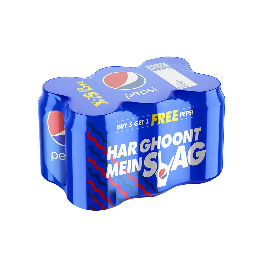 Pepsi Cola Soft Drink Multi Pack - Buy 5 Get 1 Free - Pack of 4 Price ...
