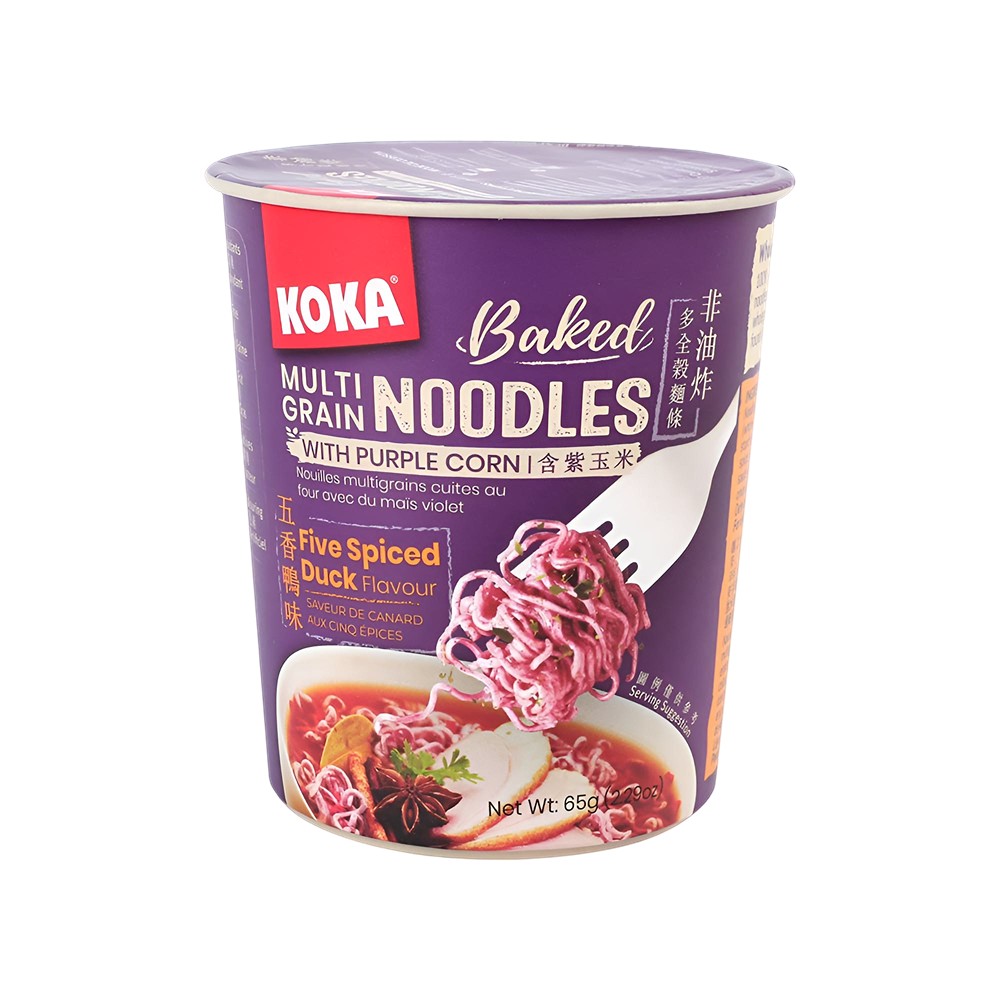 Koka Baked Multigrain Cup Noodles (Five Spiced Tofu) Price - Buy Online ...
