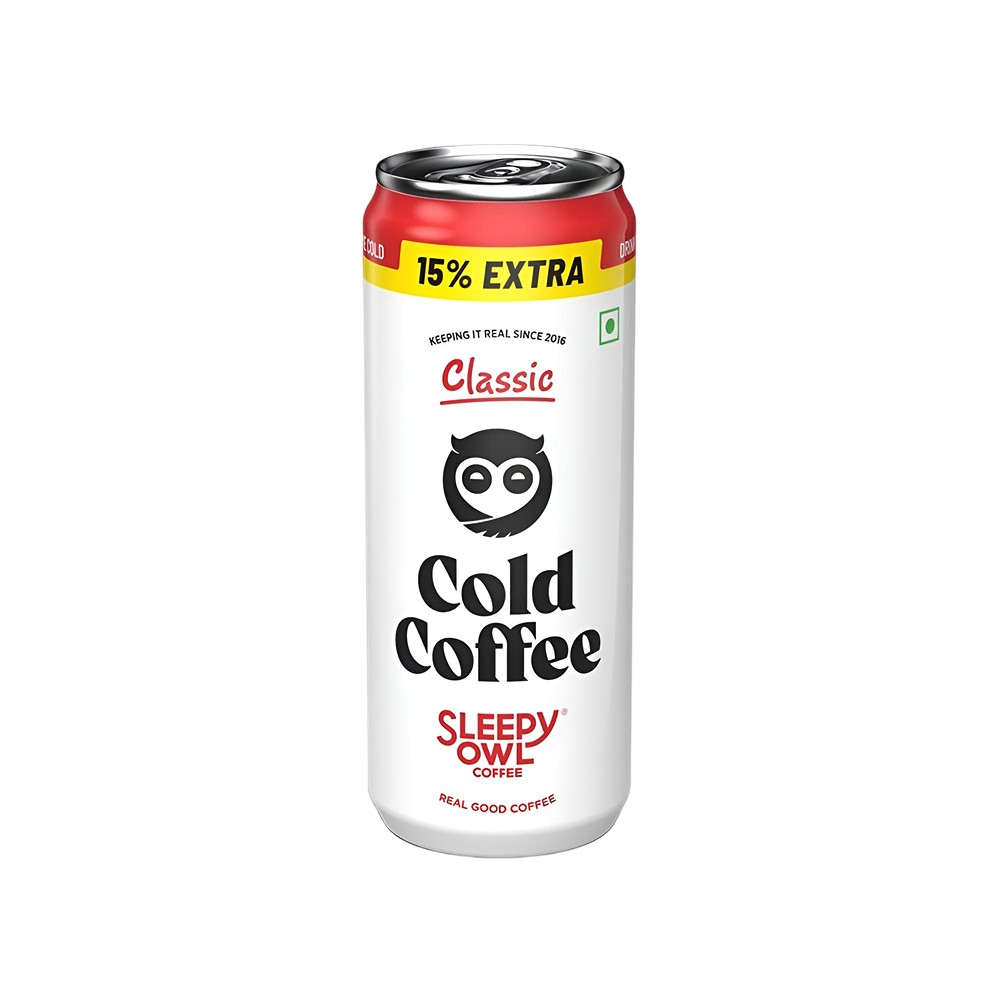Sleepy Owl Classic Cold Coffee Can Price - Buy Online at ₹110 in India