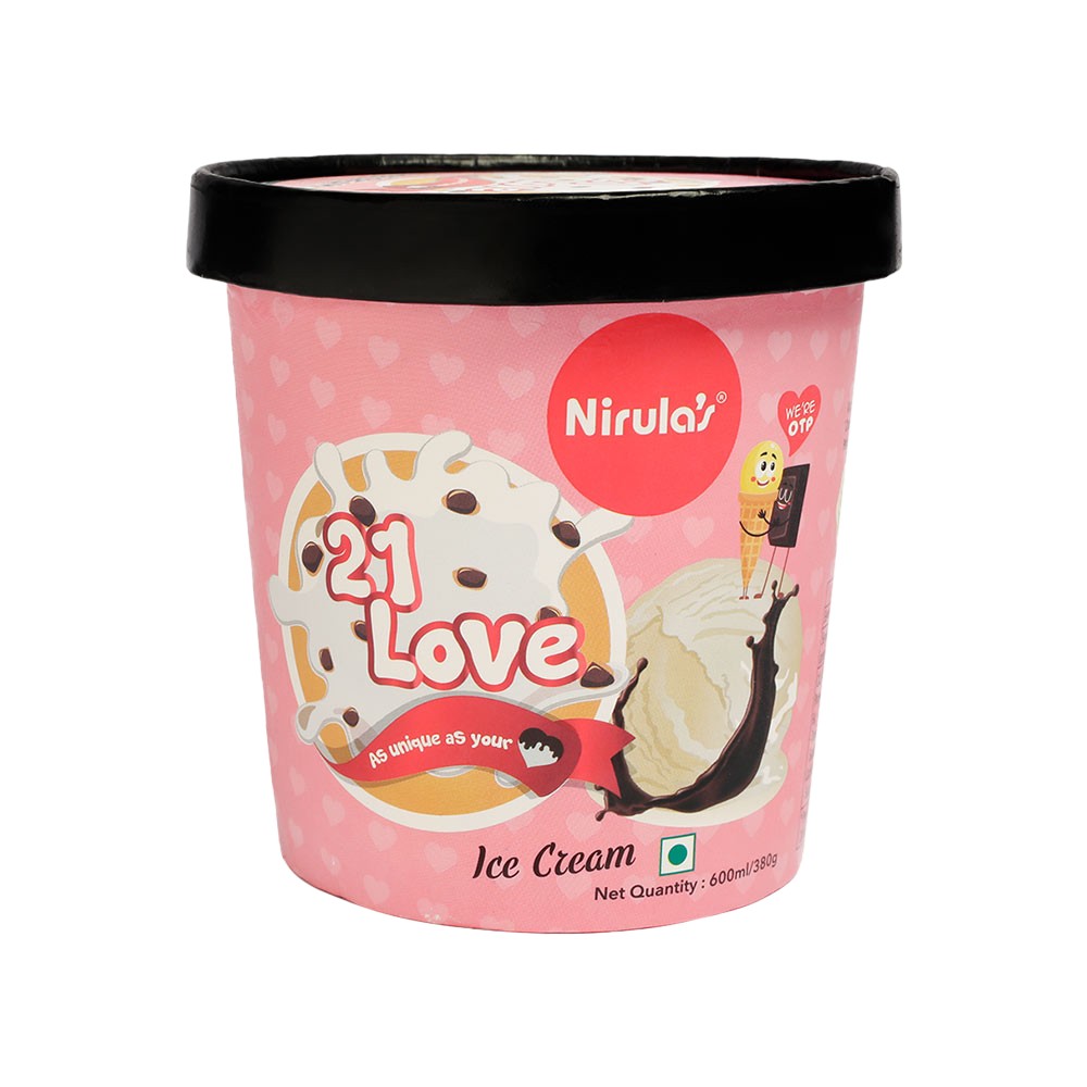 Nirula's 21 Love Ice Cream Tub Price - Buy Online at ₹450 in India
