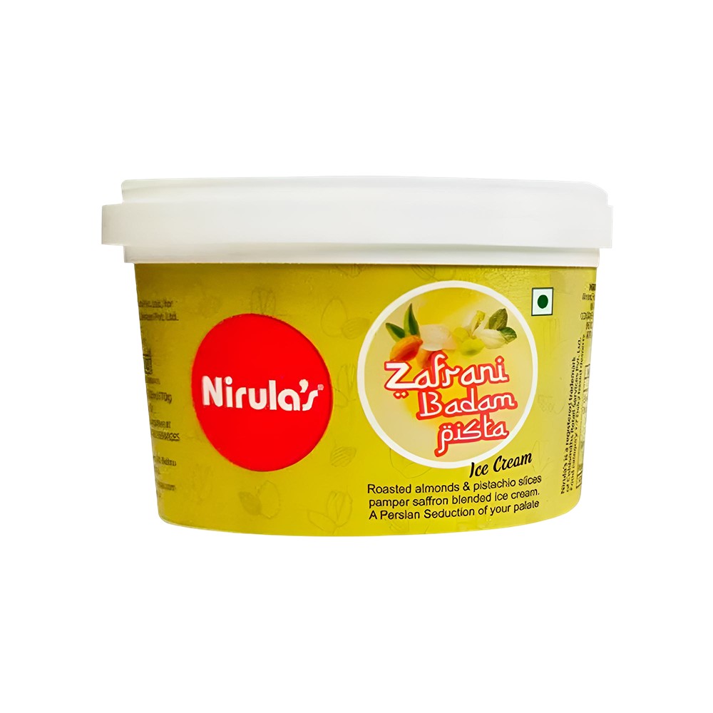 Nirula's Zafrani Badam Pista Ice Cream Cup Price - Buy Online at Best ...