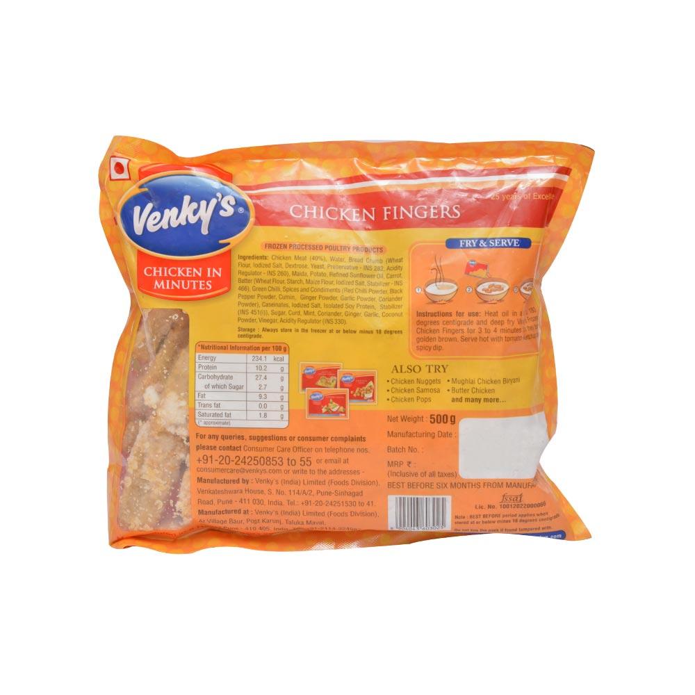 Venky's Chicken Chicken Fingers (Frozen) - Pack of 2 Price - Buy Online ...