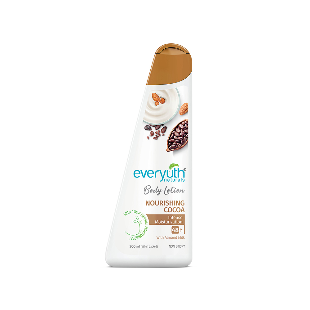 Everyuth Naturals Nourishing Cocoa Body Lotion (Intense Moisturization ...