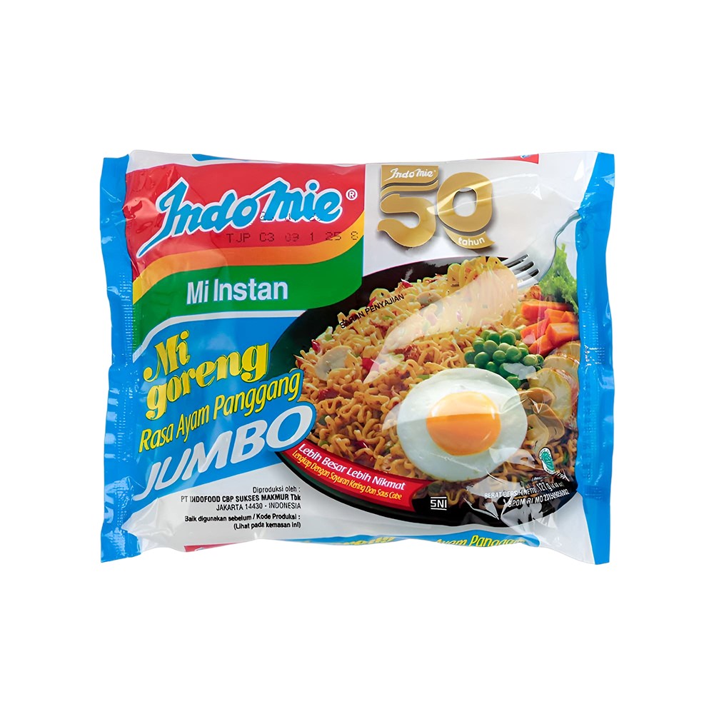 Indomie Flavoured Instant Noodles - Mi Goreng Rasa Ayam Panggang Jumbo ...