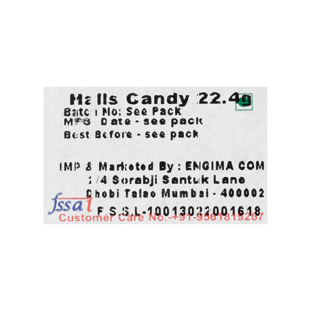 Halls Raspberry Centre Filled Candy + Halls Cool Mentho-Lyptus Candy ...