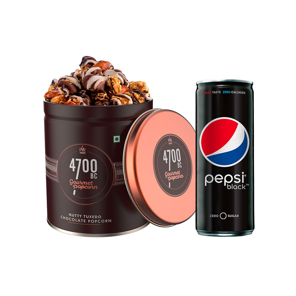 Pepsi Black Zero Sugar Diets & Lights + 4700BC Nutty Tuxedo Chocolate ...
