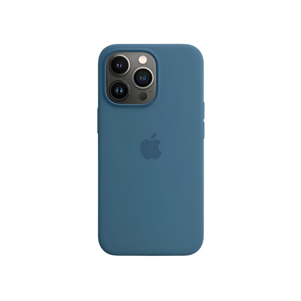 Apple iPhone 13 Pro Silicone Case with MagSafe - Blue Jay Price - Buy ...